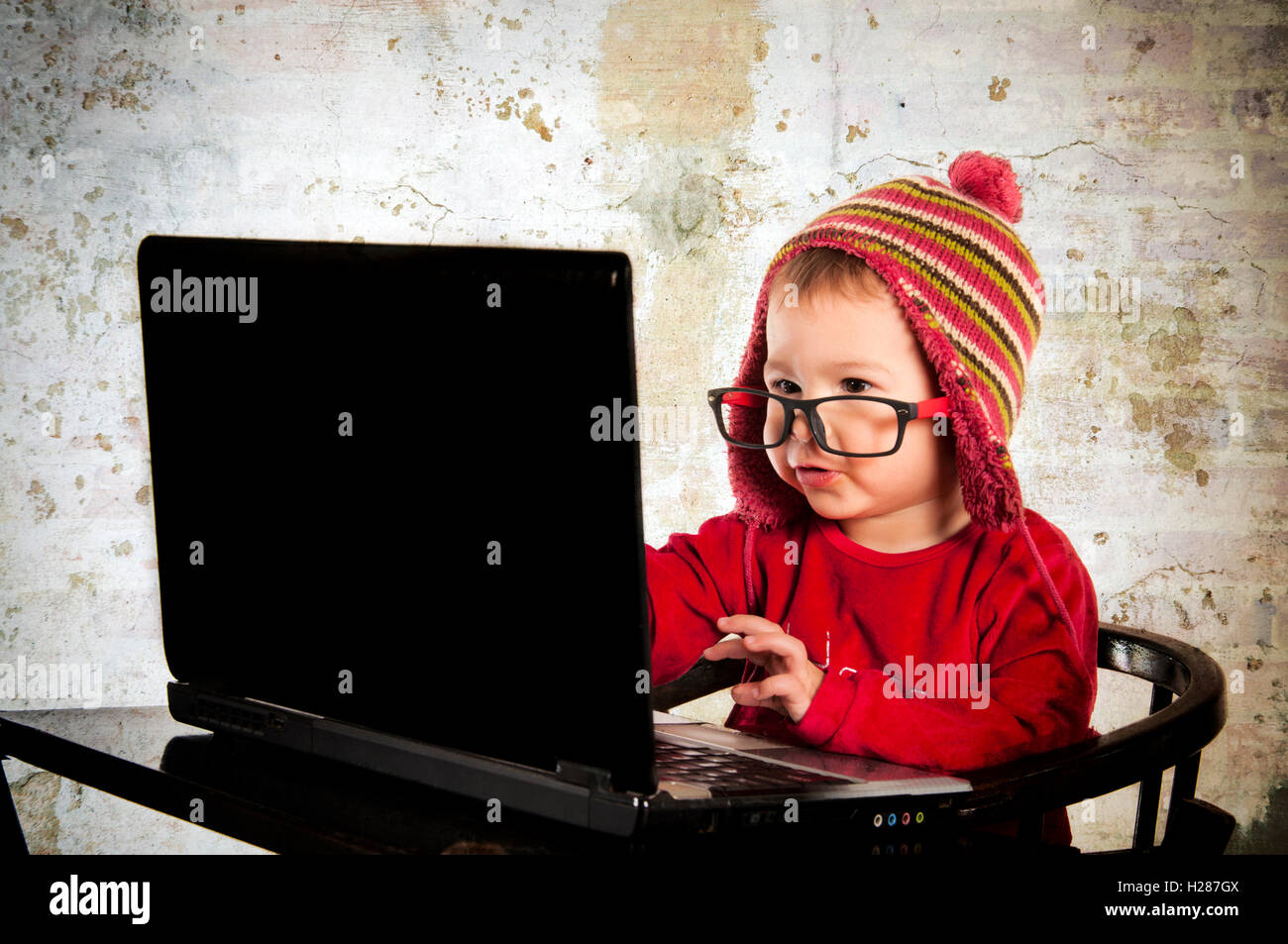 Baby hacker hi-res stock photography and images - Alamy