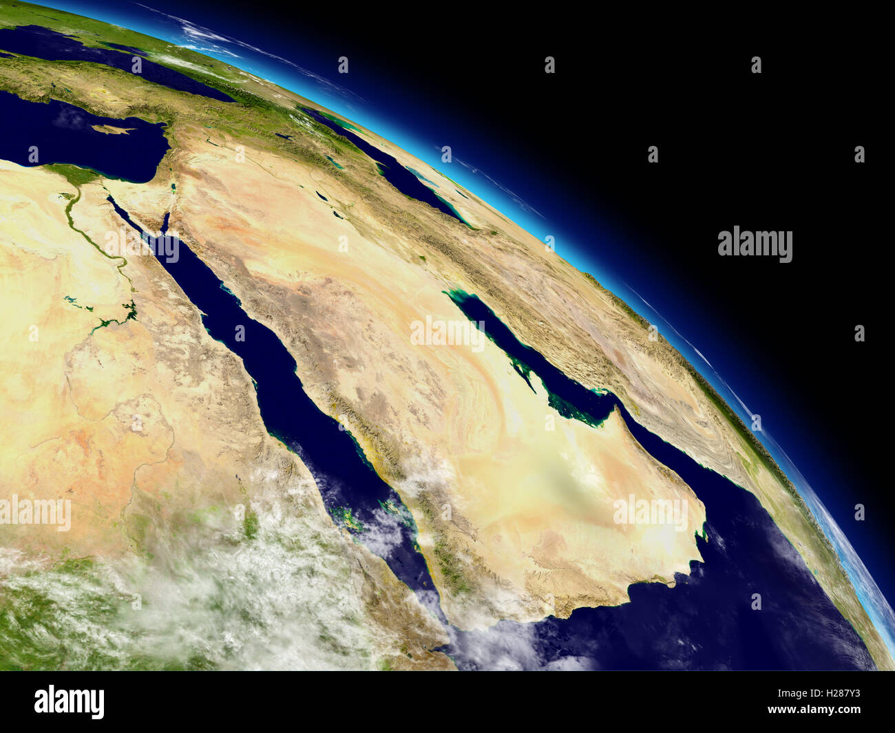 Arabian Peninsula Map Stock Photos & Arabian Peninsula Map Stock Images ...