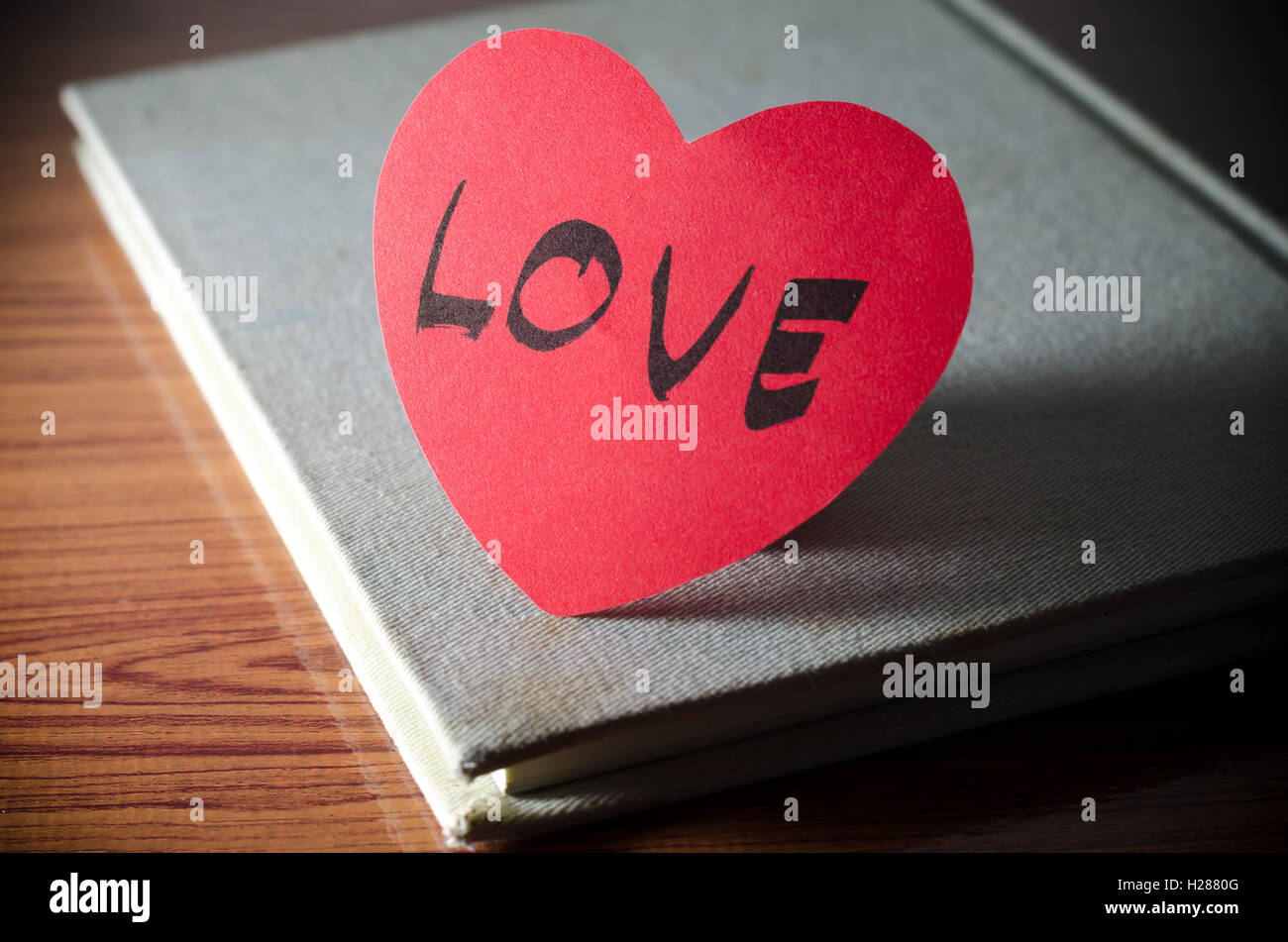 diary of love Stock Photo - Alamy