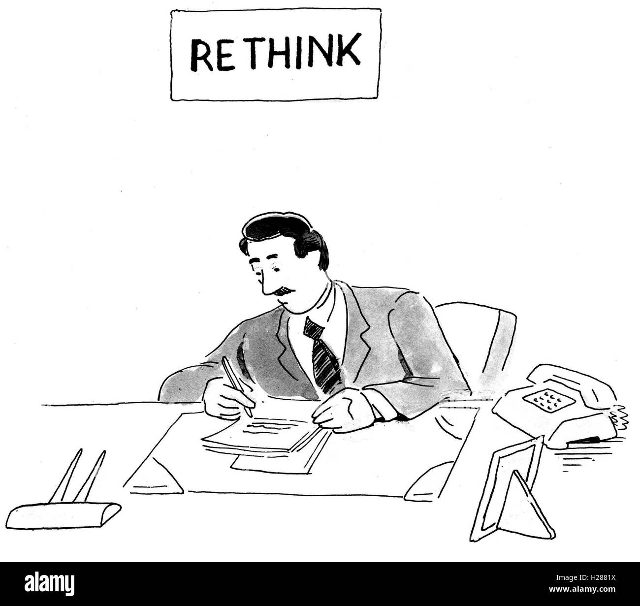 New Thinking Approach Stock Photo - Alamy