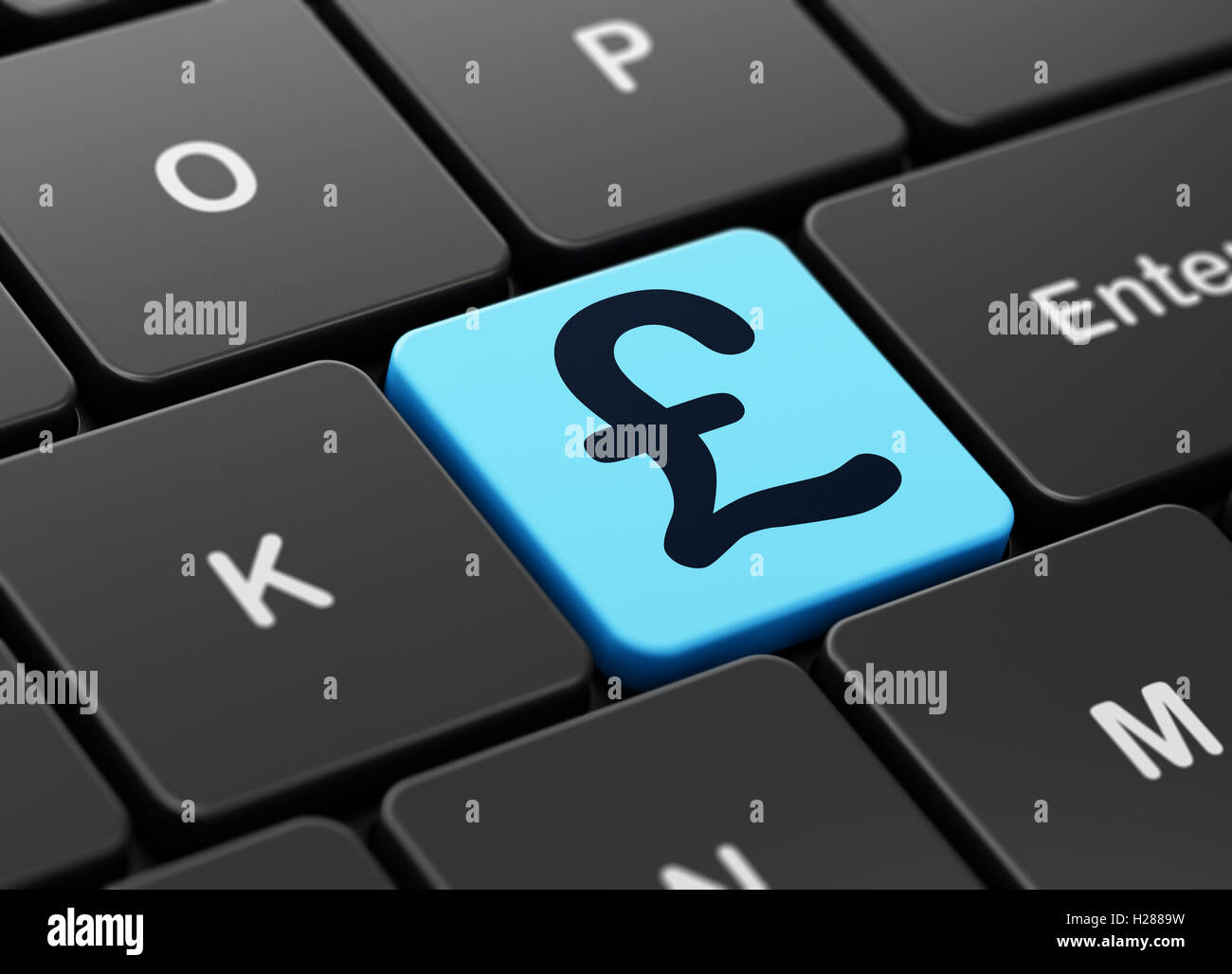 Currency concept: Pound on computer keyboard background Stock Photo - Alamy