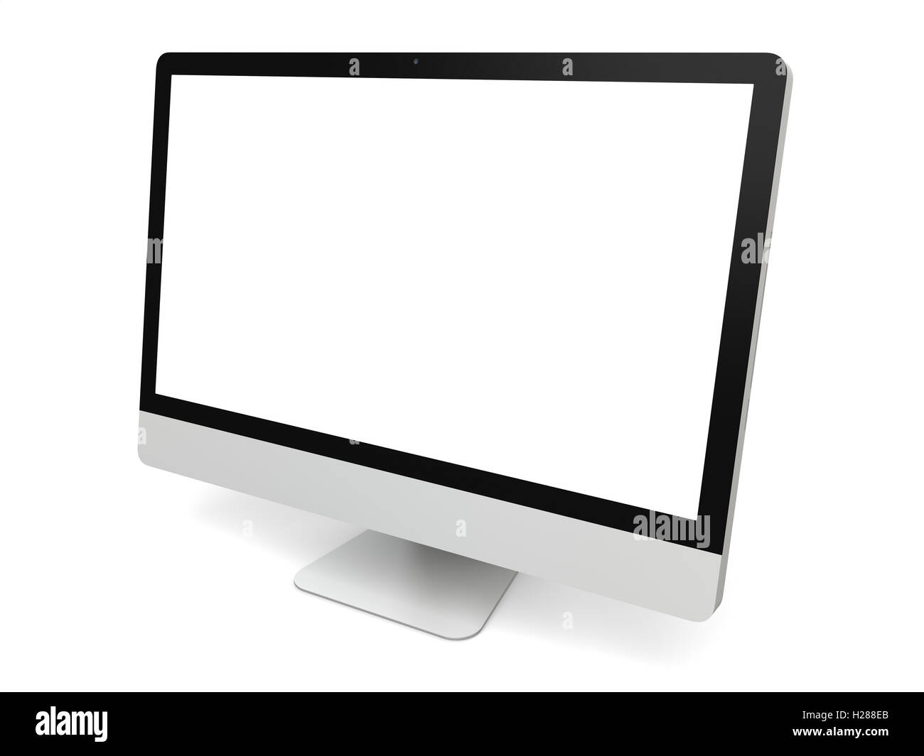 Blank desktop computer modern hi-res stock photography and images - Alamy