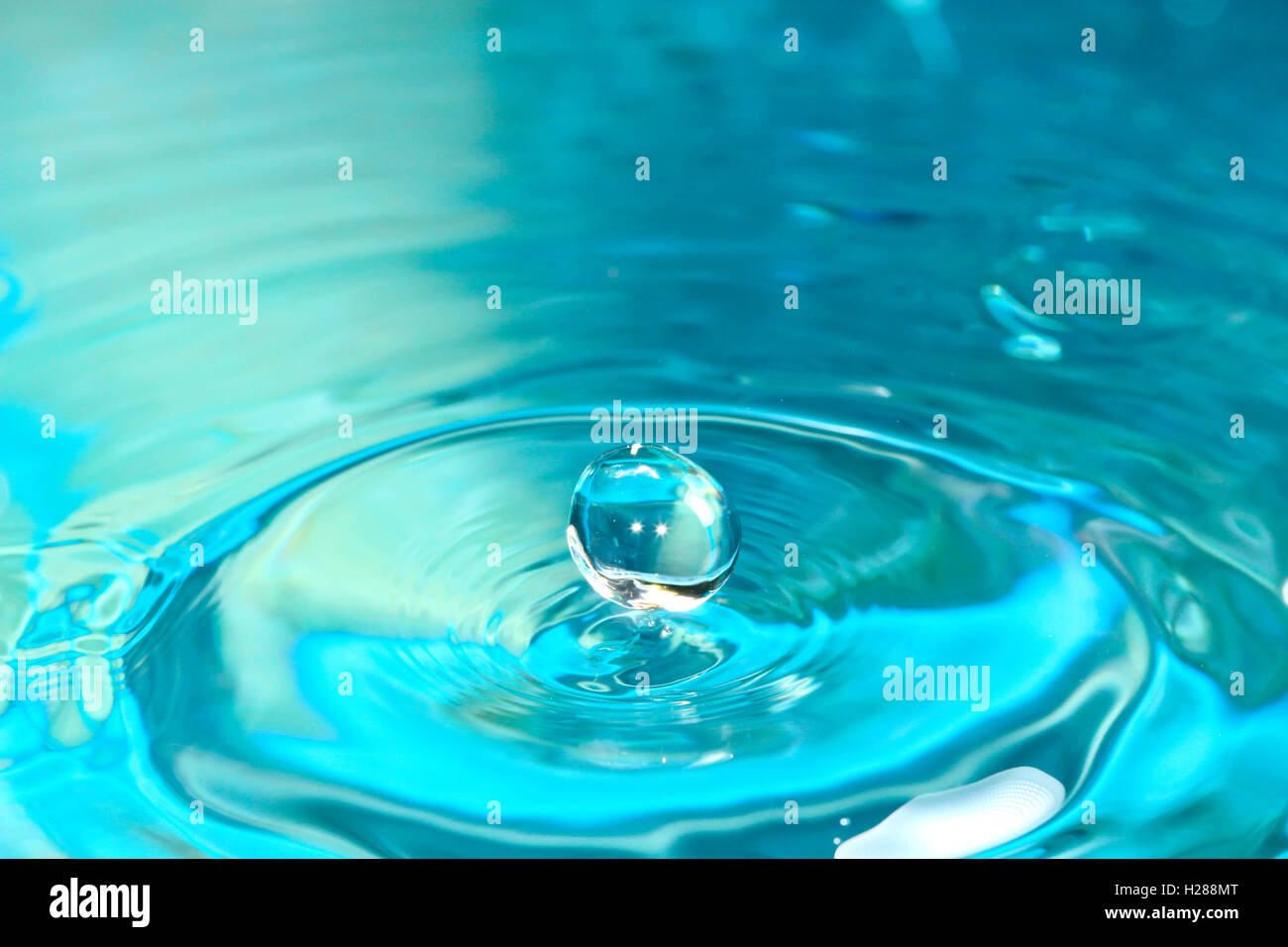 Water drop close up Stock Photo - Alamy