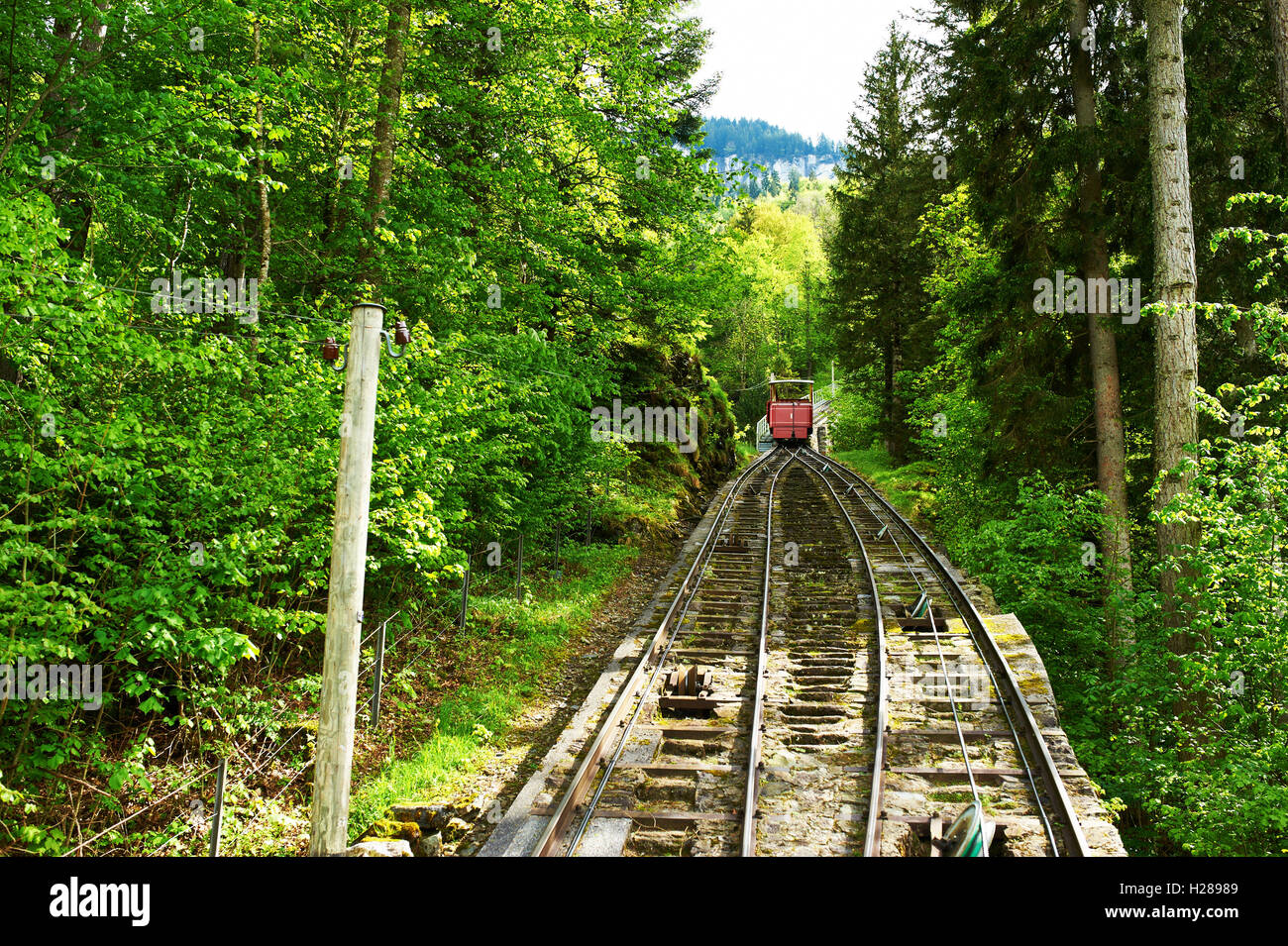 Reichenbach funicular hi-res stock photography and images - Alamy
