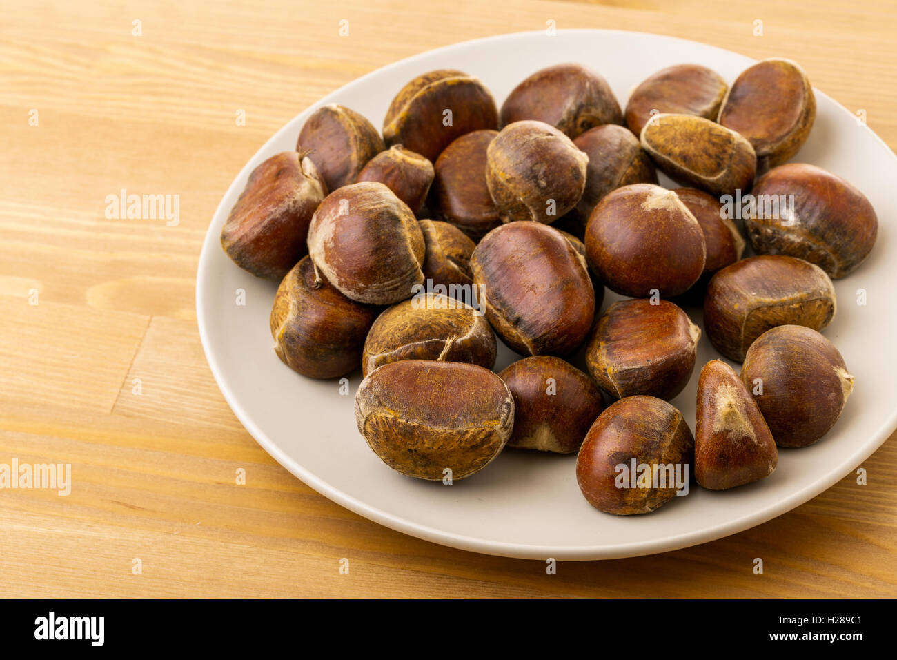 Group of Chestnut Stock Photo - Alamy