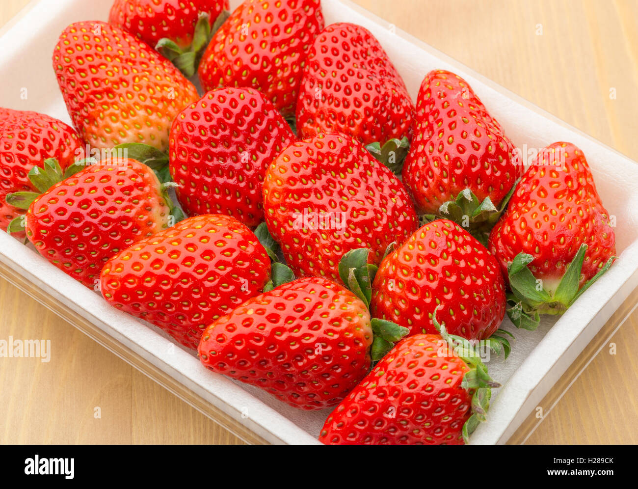 Sweet strawberry texture Stock Photo - Alamy