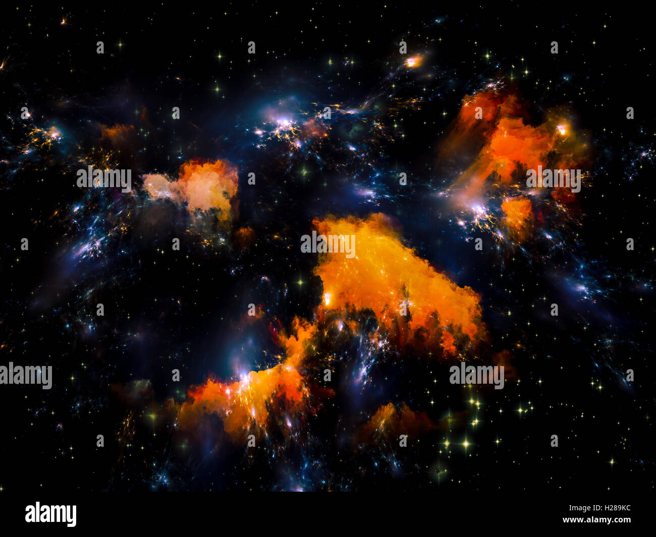 Realms of Space Stock Photo - Alamy