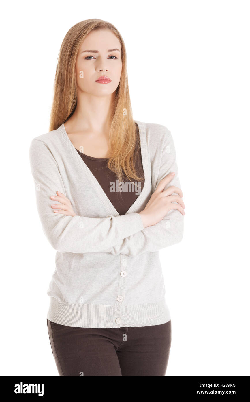 Portrait pretty woman expressing hi-res stock photography and images ...