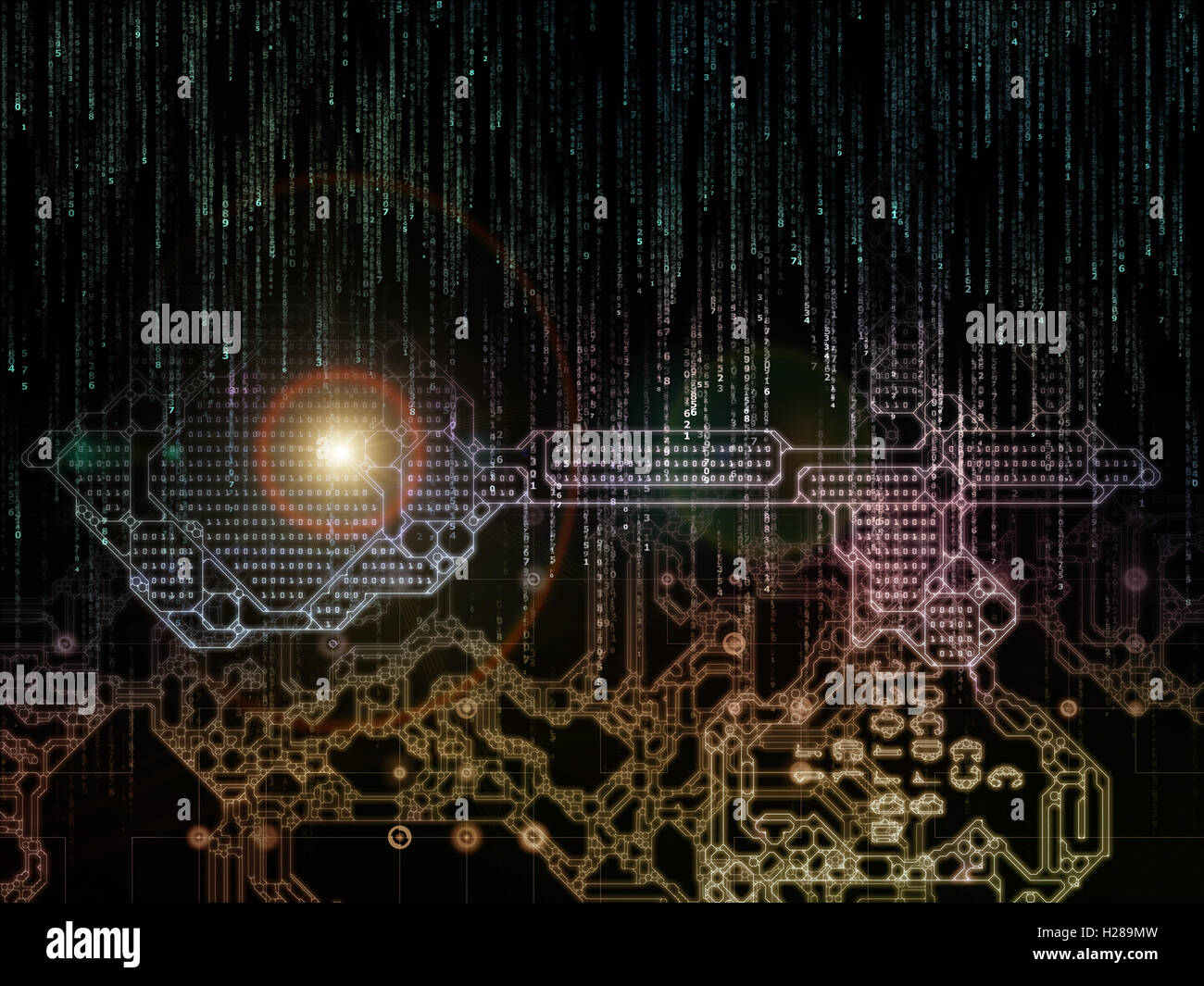 Numbers of Key Code Stock Photo - Alamy