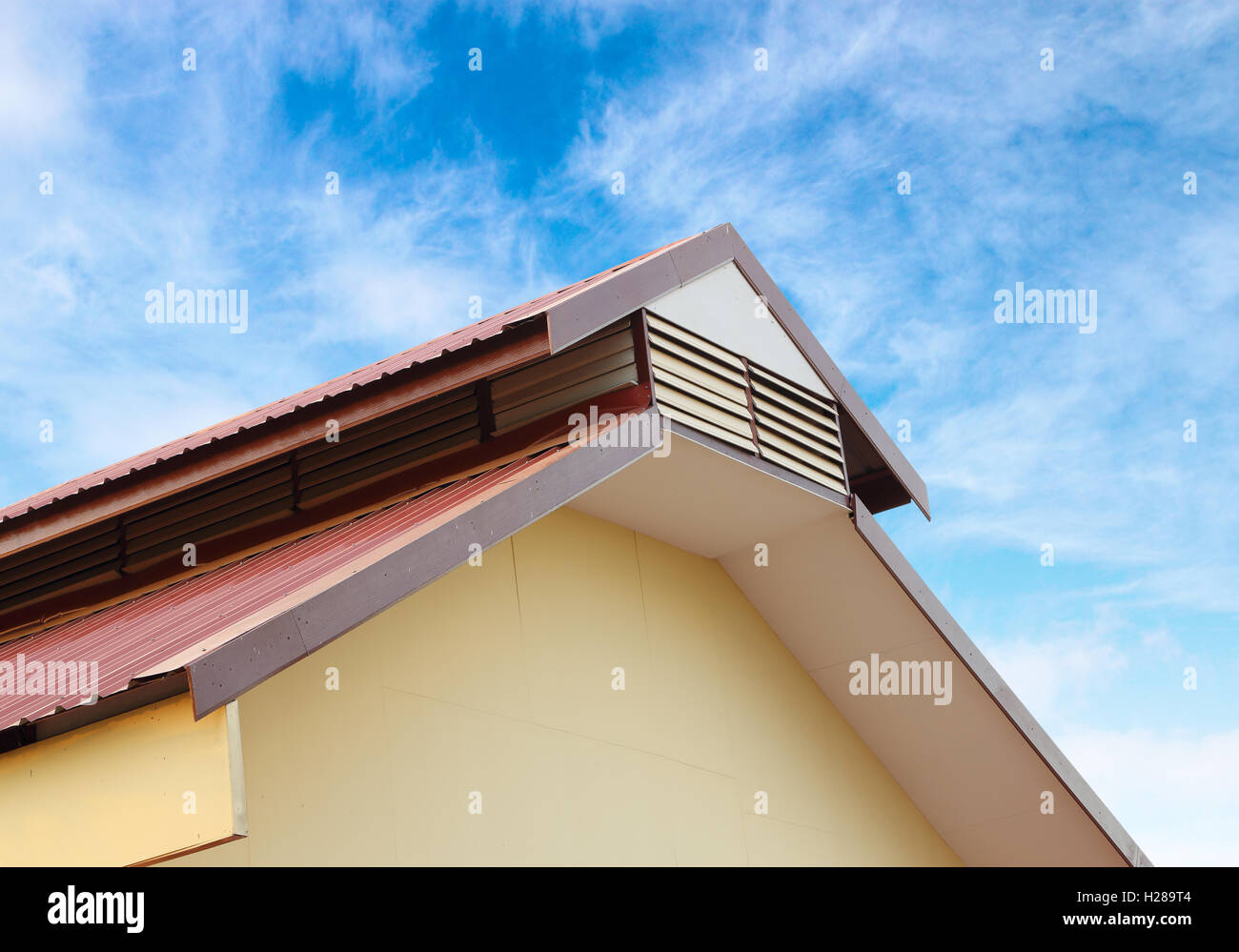 Top corner gable hi-res stock photography and images - Alamy