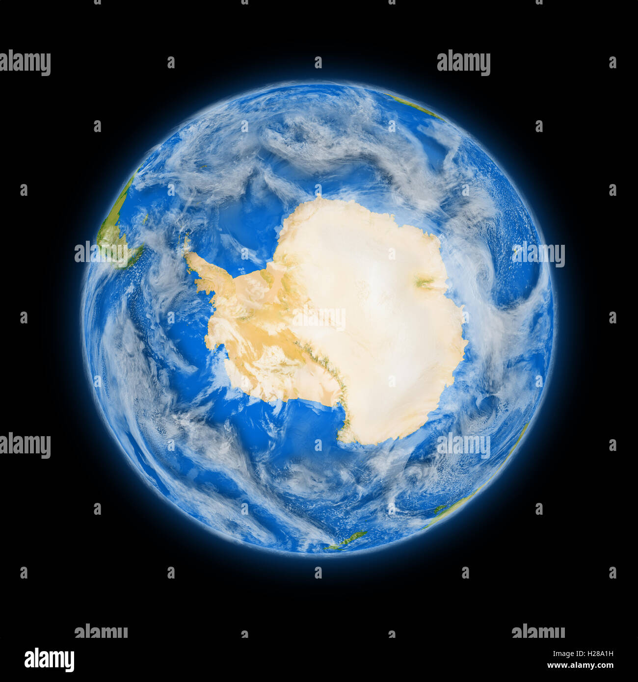 Antarctica on planet Earth Stock Photo - Alamy