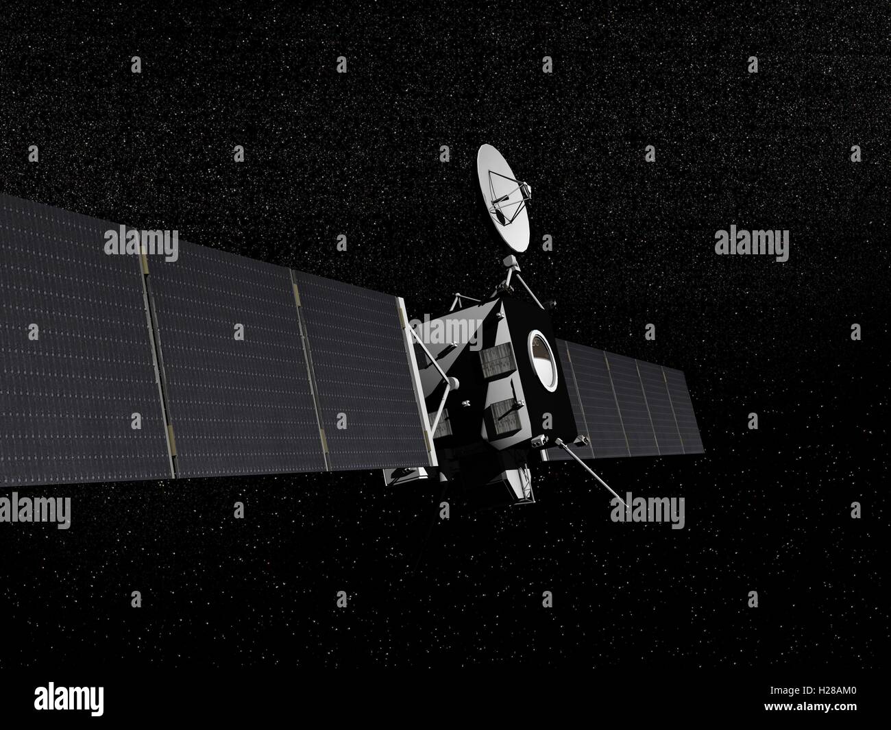 Rosetta probe - 3D render Stock Photo - Alamy
