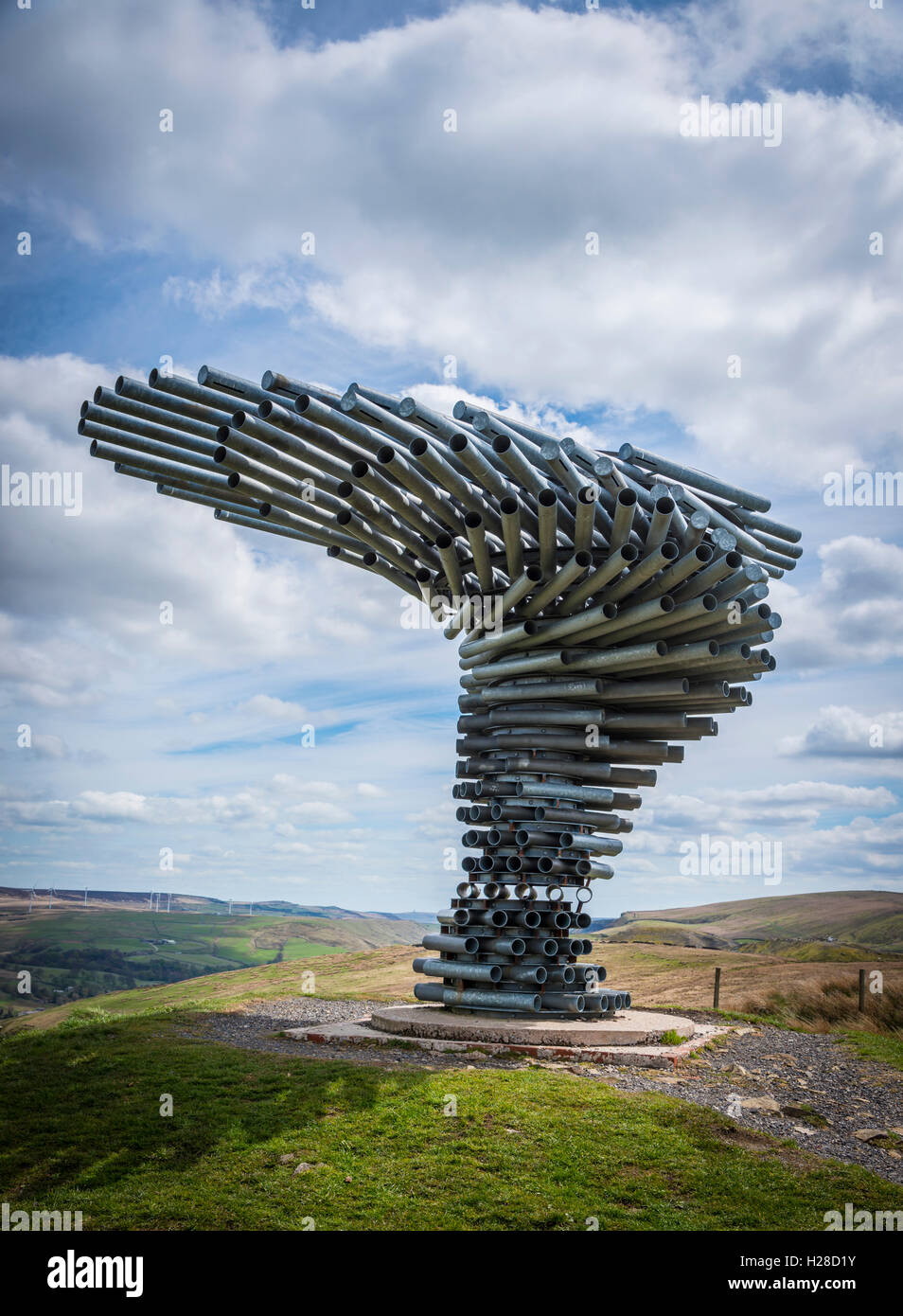 The Singing Ringing Tree Stock Photo - Alamy