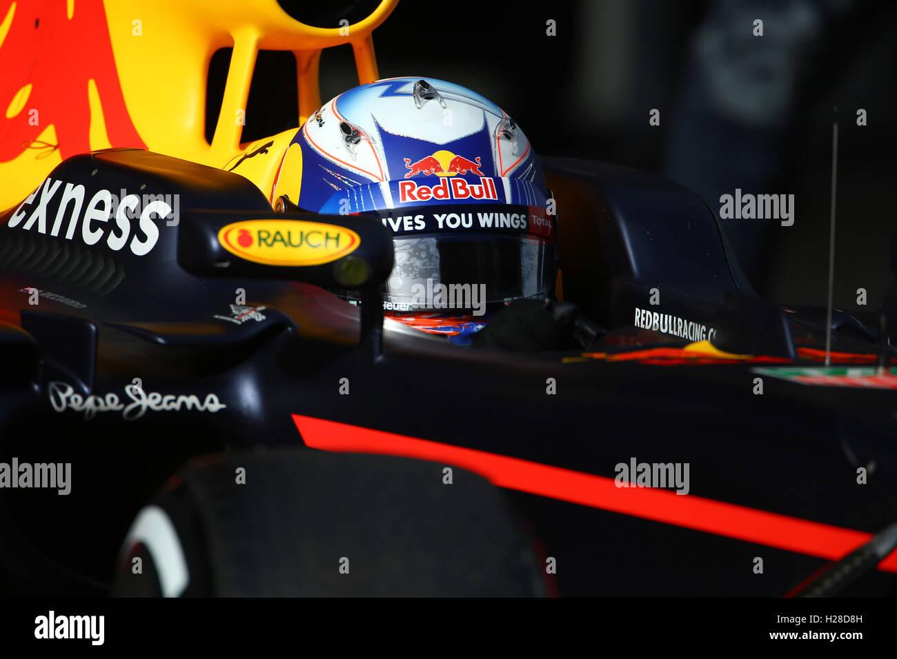 Daniel Ricciardo, Red Bull Racing, F1 testing Barcellona 2016 Stock ...