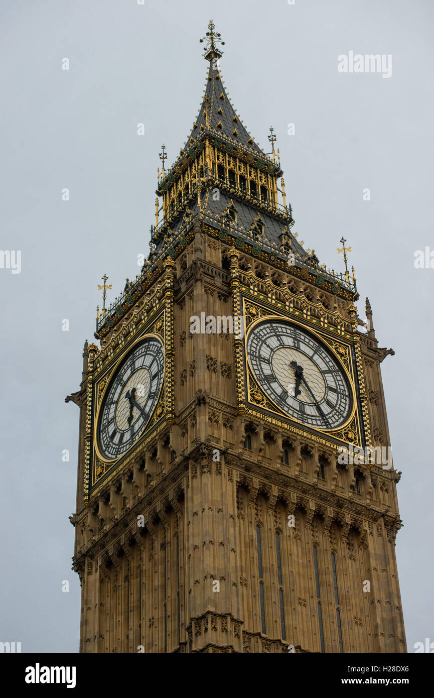 Big Ben tower clock Stock Photo - Alamy