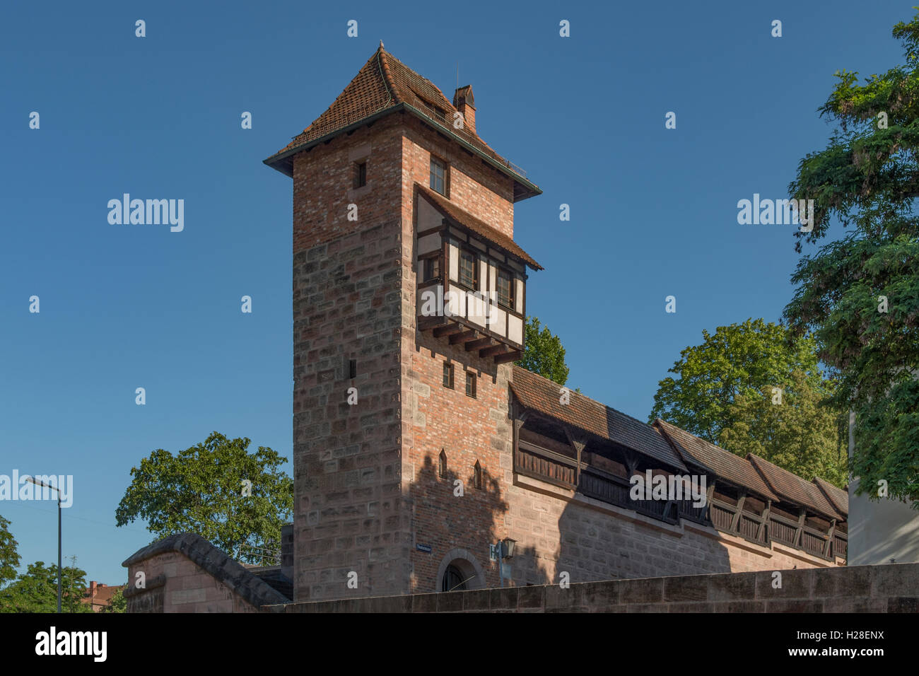 Nuremberg city wall hi-res stock photography and images - Alamy