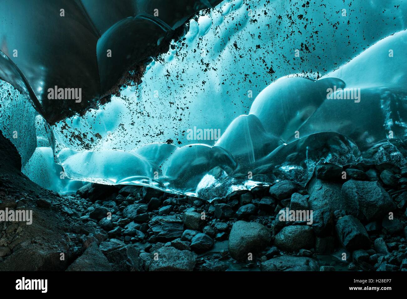 Alaska ice cave hi-res stock photography and images - Alamy