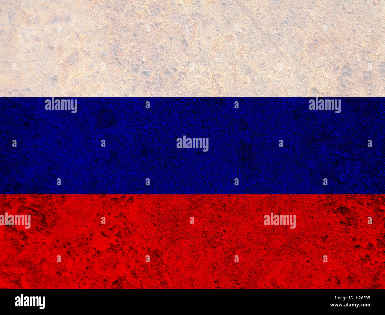 Flag on rusty metal Stock Photo - Alamy