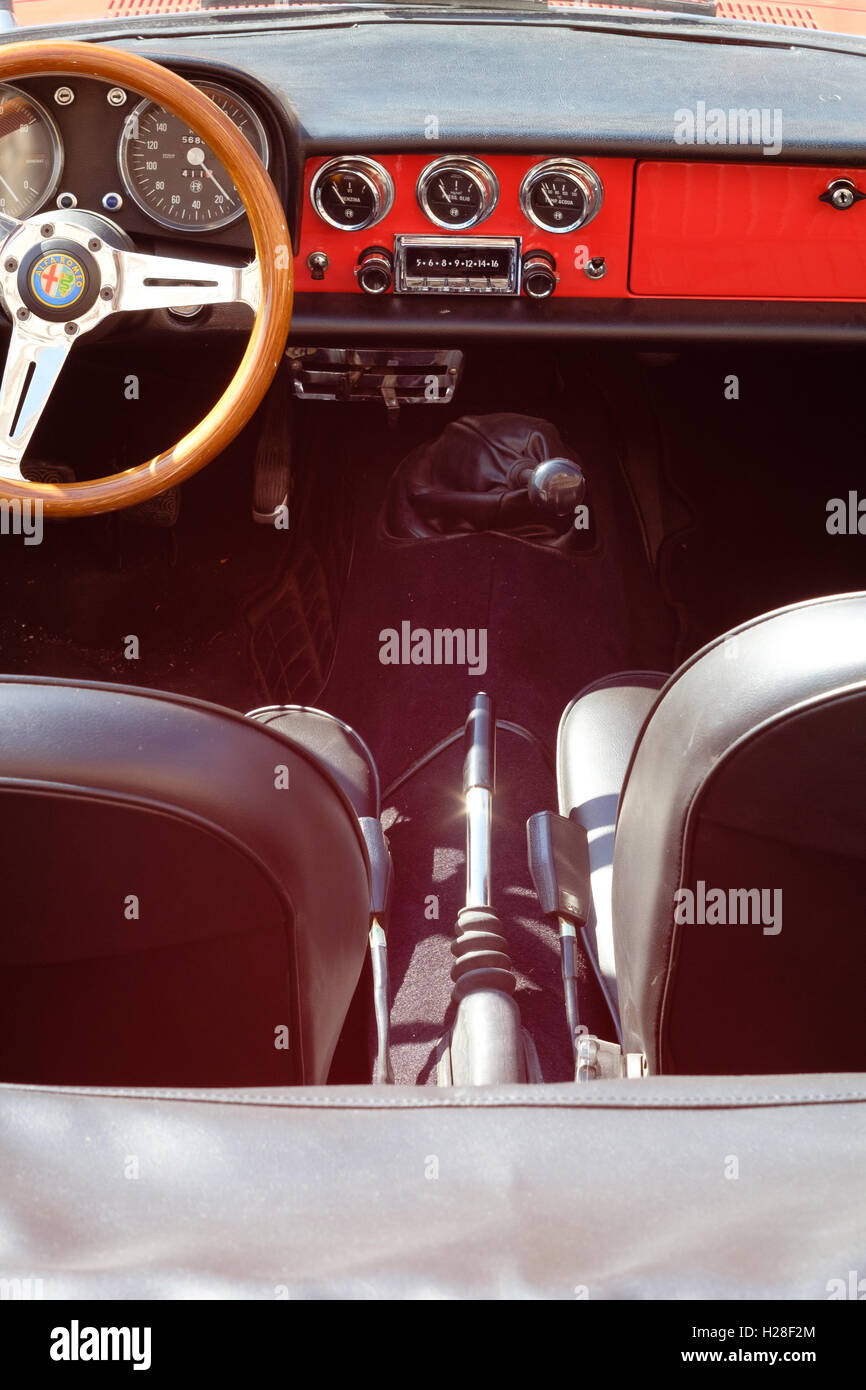 Classic alfa romeo interior hi-res stock photography and images - Alamy