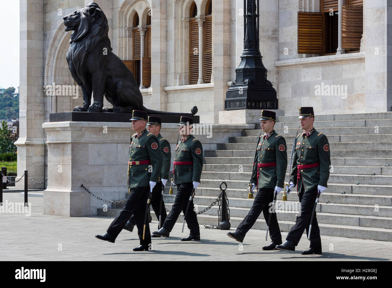 Hungarian guard hi-res stock photography and images - Alamy