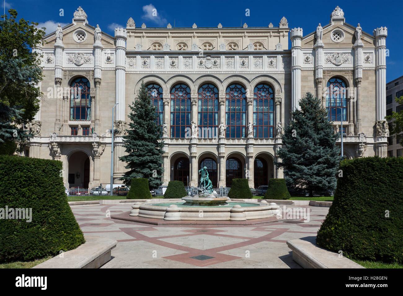 Vigado Concert Hall - Budapest - Hungary. Vigado (Place for Merriment ...