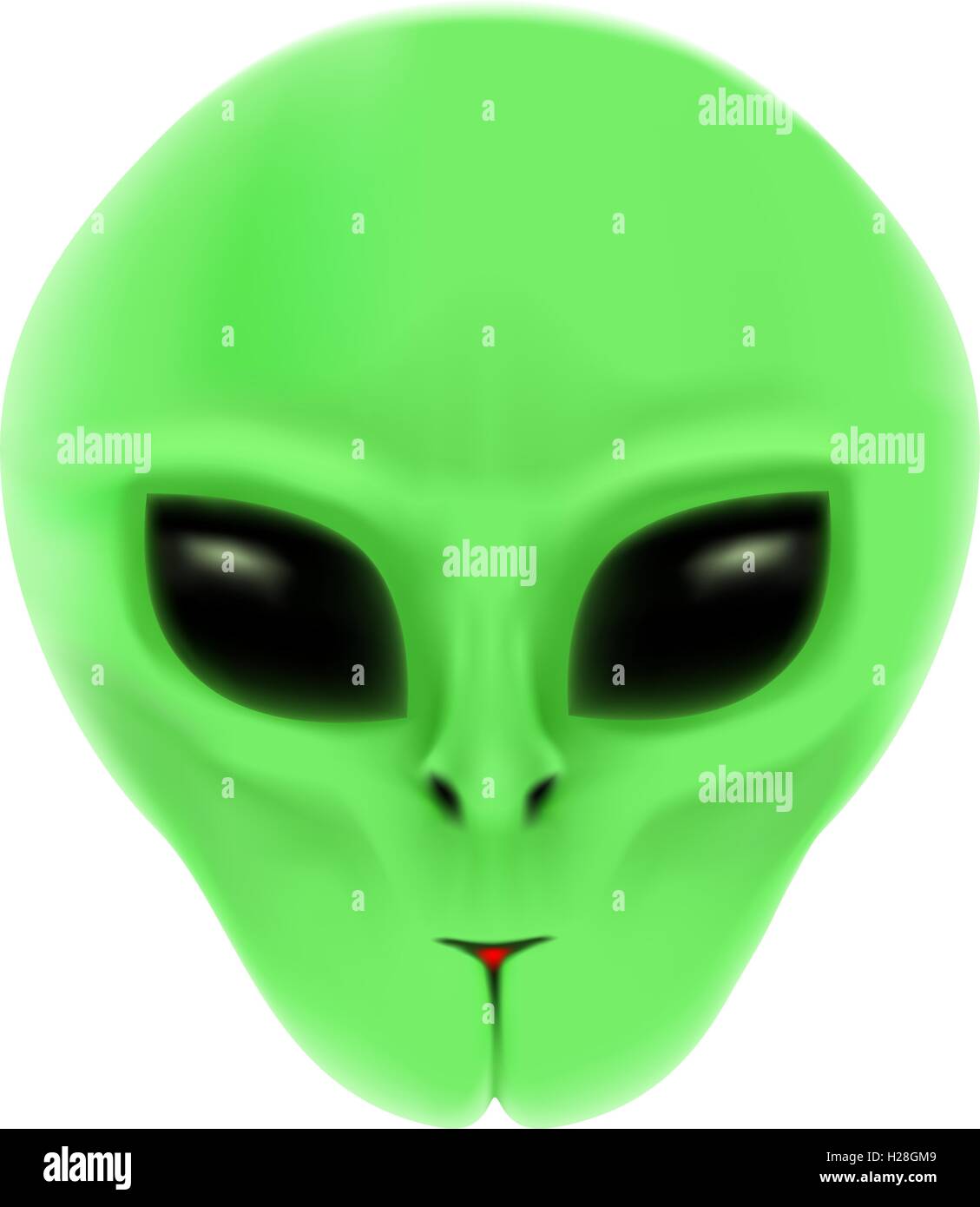 Alien Head Mesh High Resolution Stock Photography and Images - Alamy