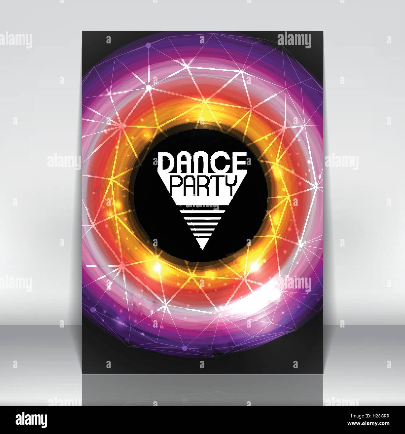 Modern Abstract Dance Party Poster Stock Vector Image & Art - Alamy