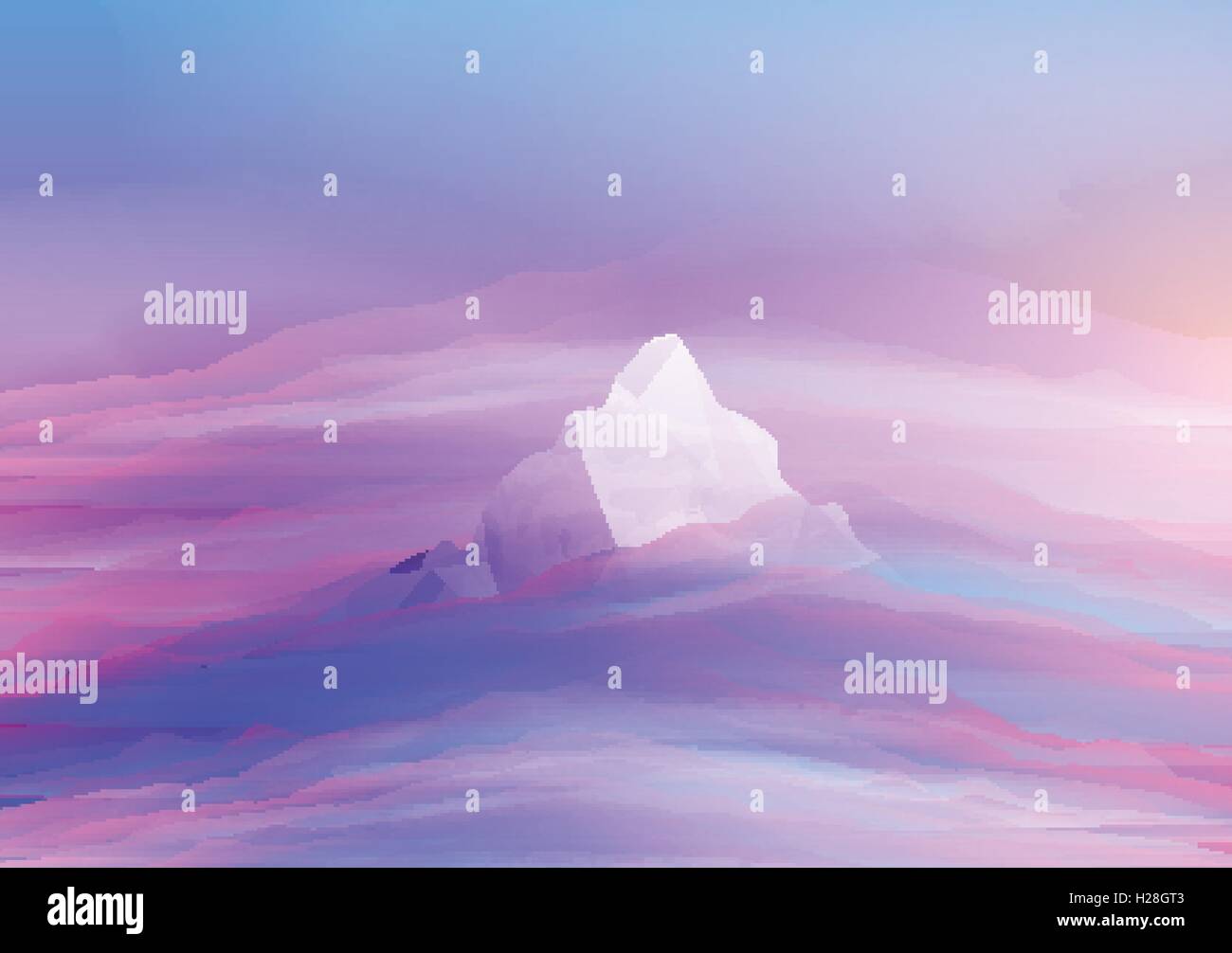 Hill blur background Stock Vector Images - Alamy