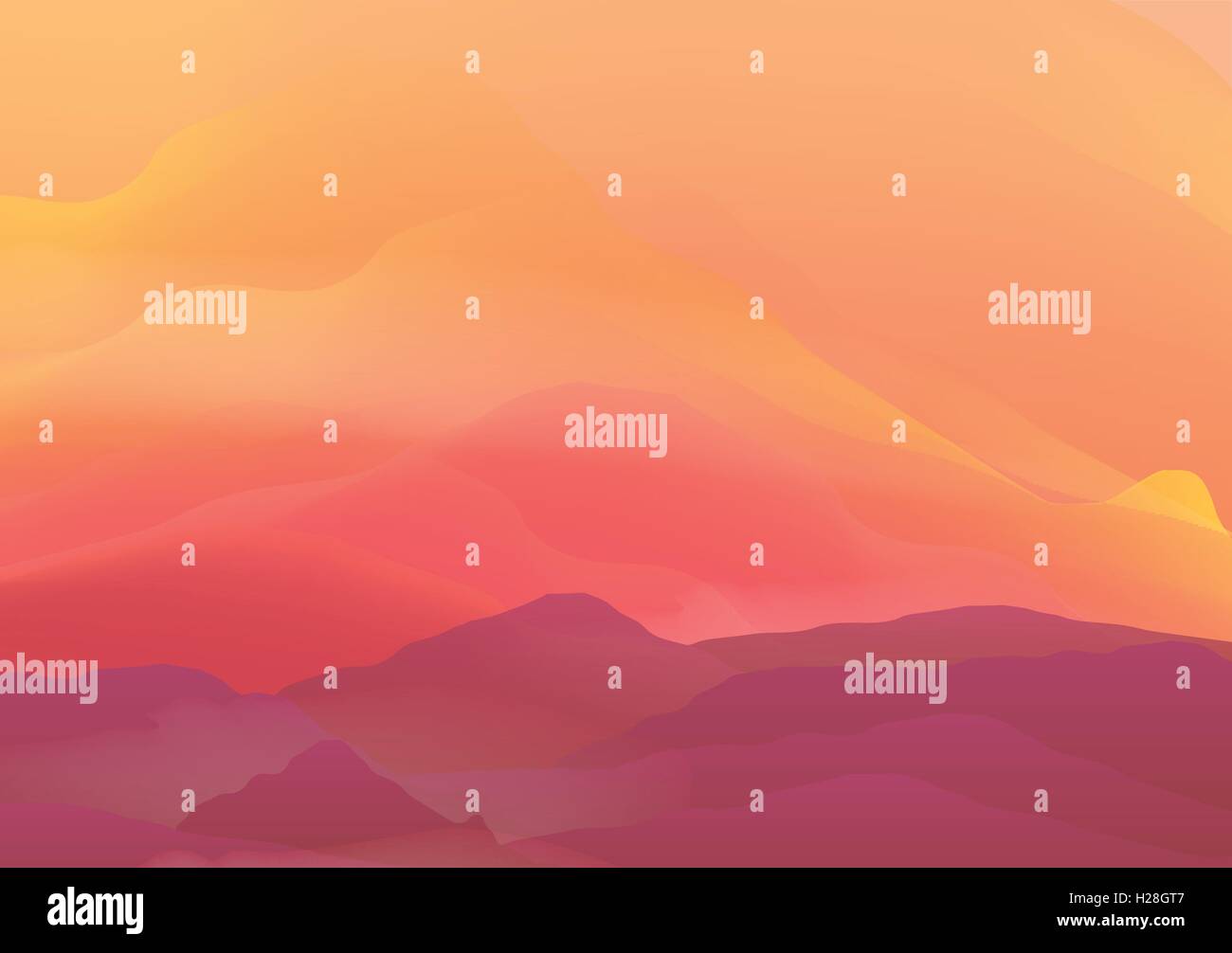 Hill blur background Stock Vector Images - Alamy