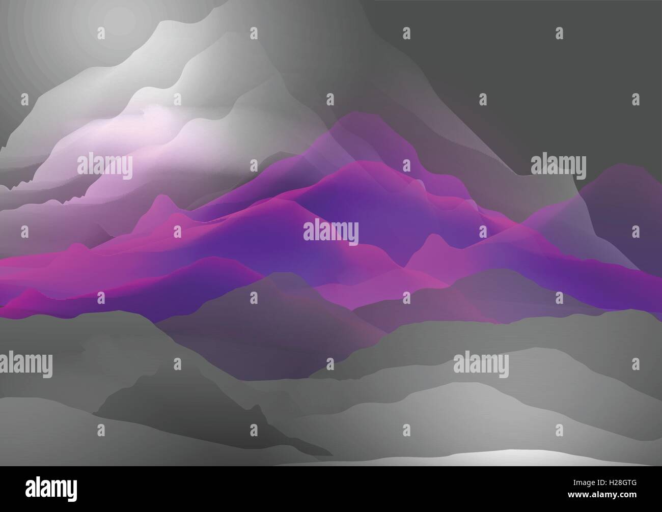 Hill Blur Background Stock Vector Images - Alamy