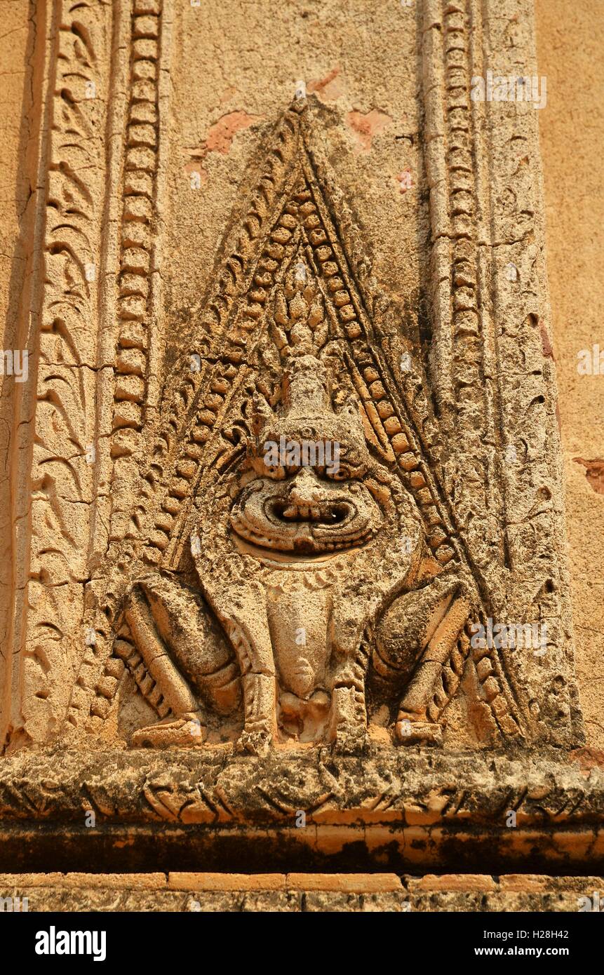 Ancient gate in Bagan temple, Myanmar Stock Photo - Alamy
