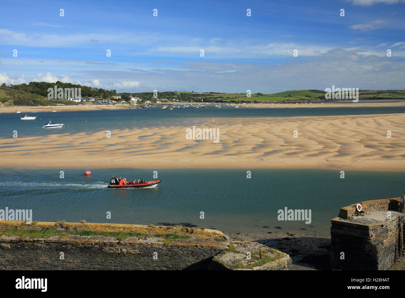 Camel estuary from padstow cornwall hi-res stock photography and images ...