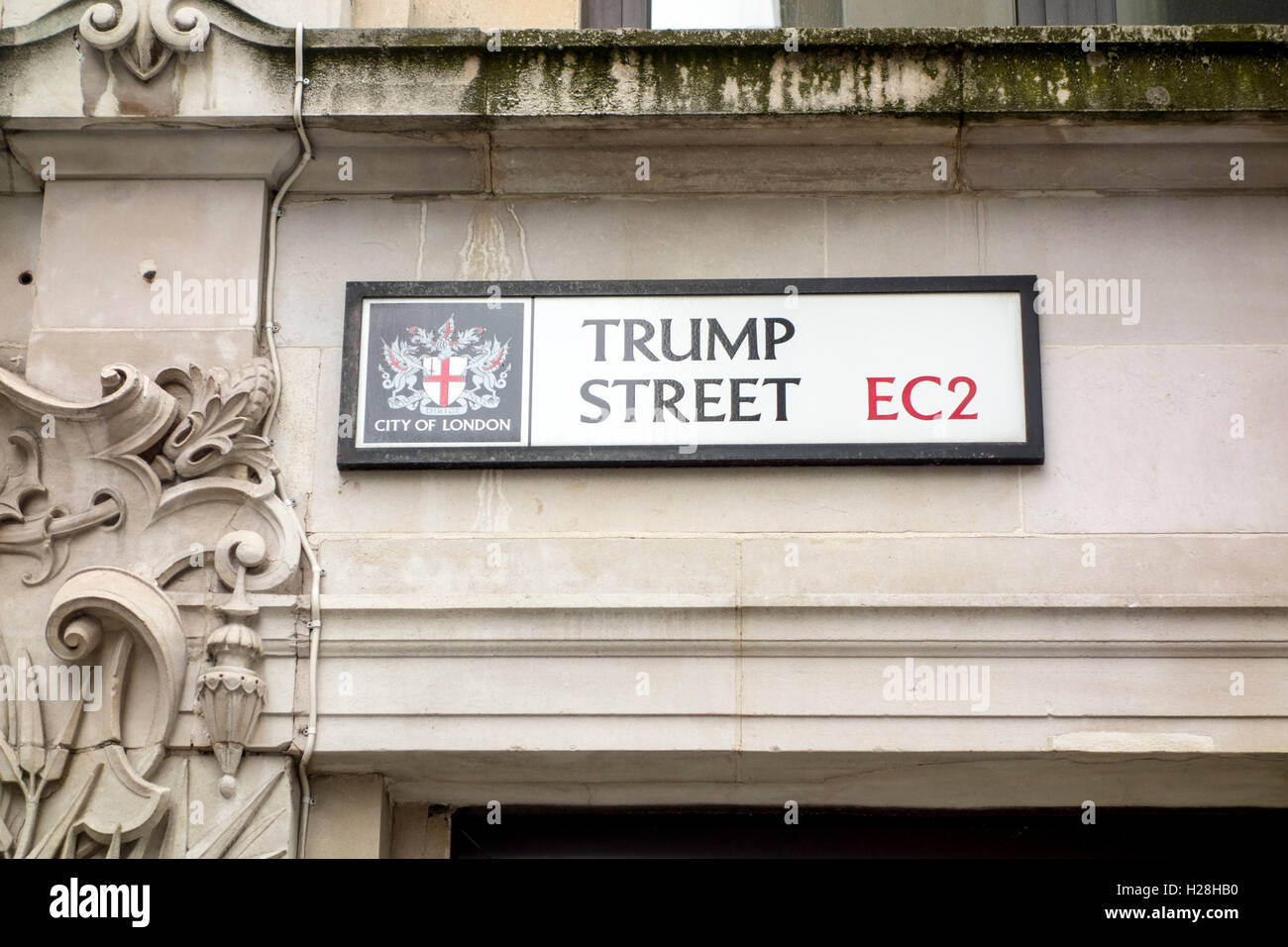 Trump street london hi-res stock photography and images - Alamy