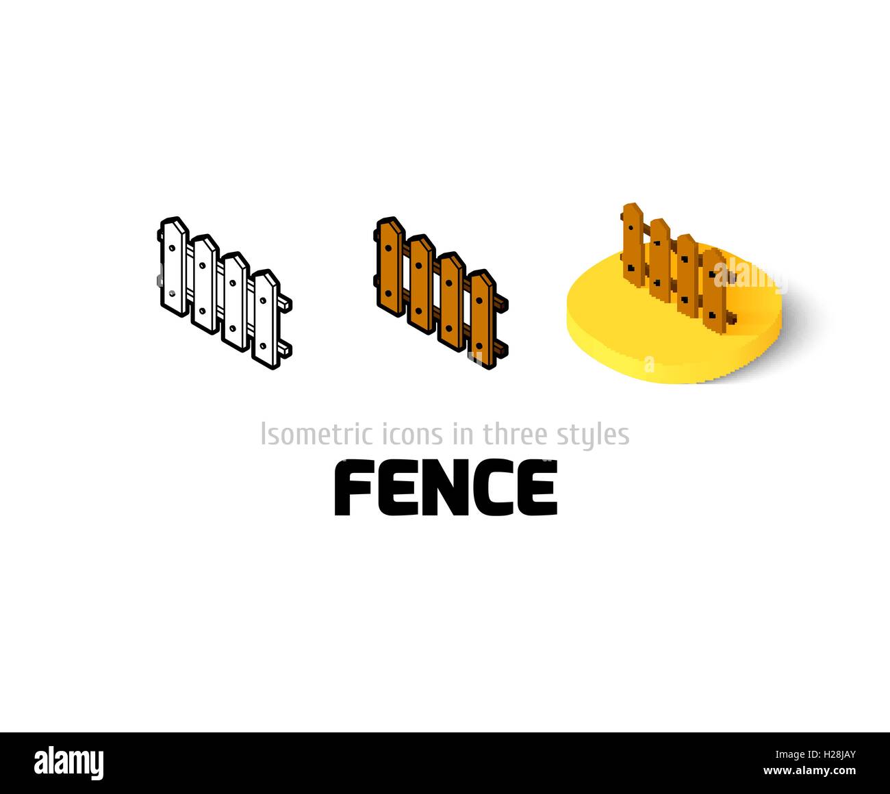Fence hedge Cut Out Stock Images & Pictures - Alamy