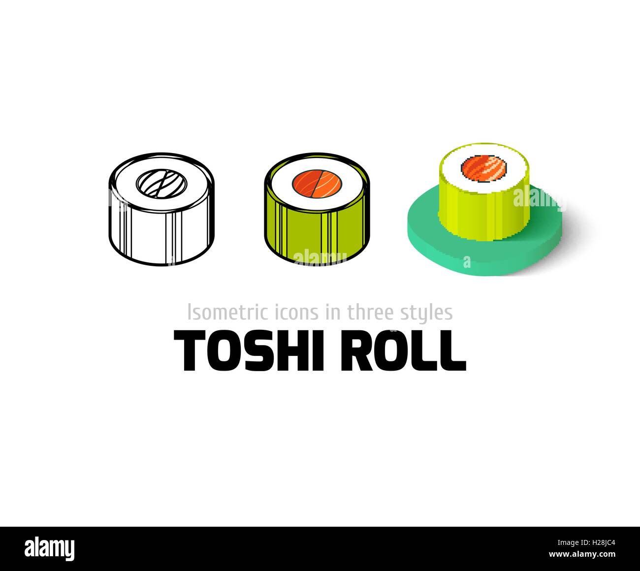 Toshi roll hi-res stock photography and images - Alamy