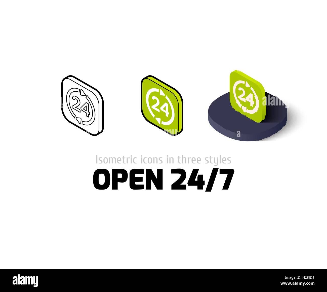 24 7 graphic hi-res stock photography and images - Alamy