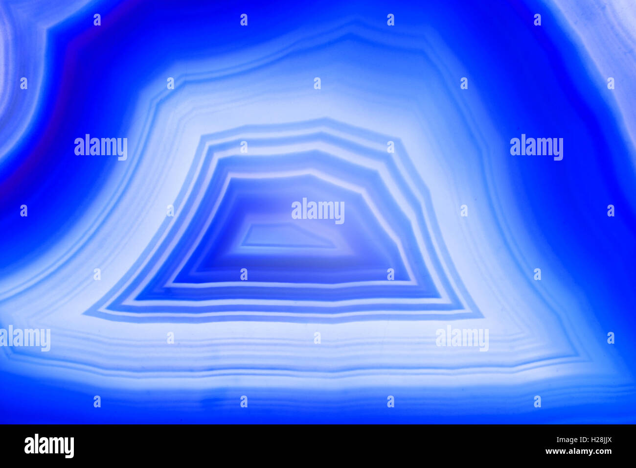 Abstract background - blue agate slice mineral Stock Photo - Alamy