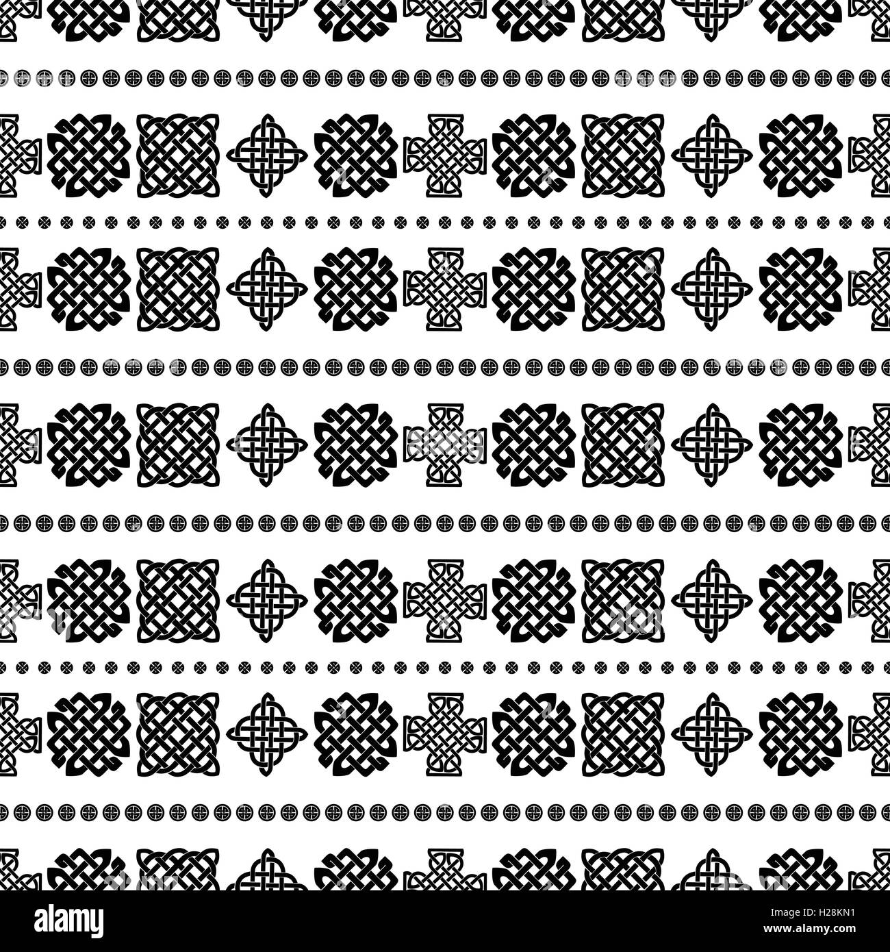 Celtic knot seamless pattern Stock Vector Image & Art - Alamy