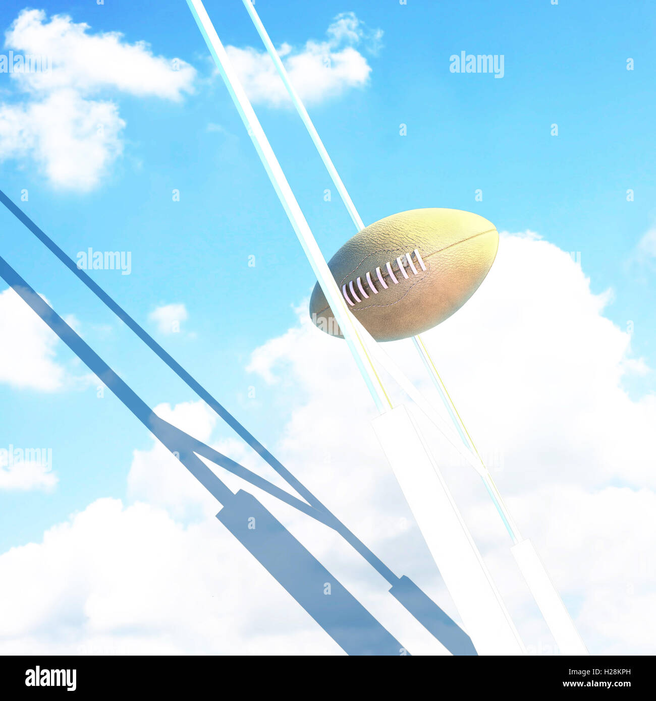 Rugby goals hi-res stock photography and images - Alamy