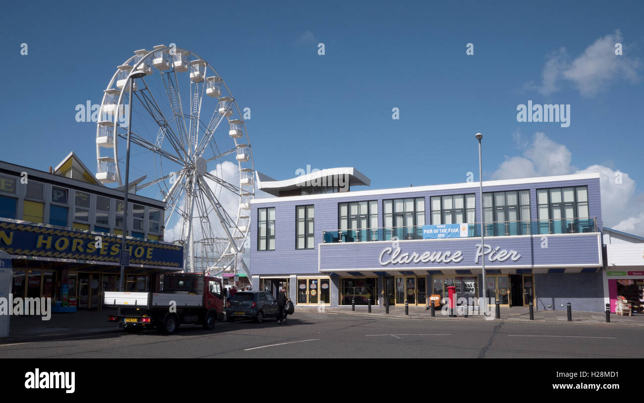Clarence esplanade southsea seafront portsmouth hi-res stock ...