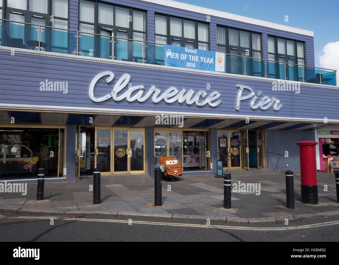 Clarence esplanade southsea seafront portsmouth hi-res stock ...