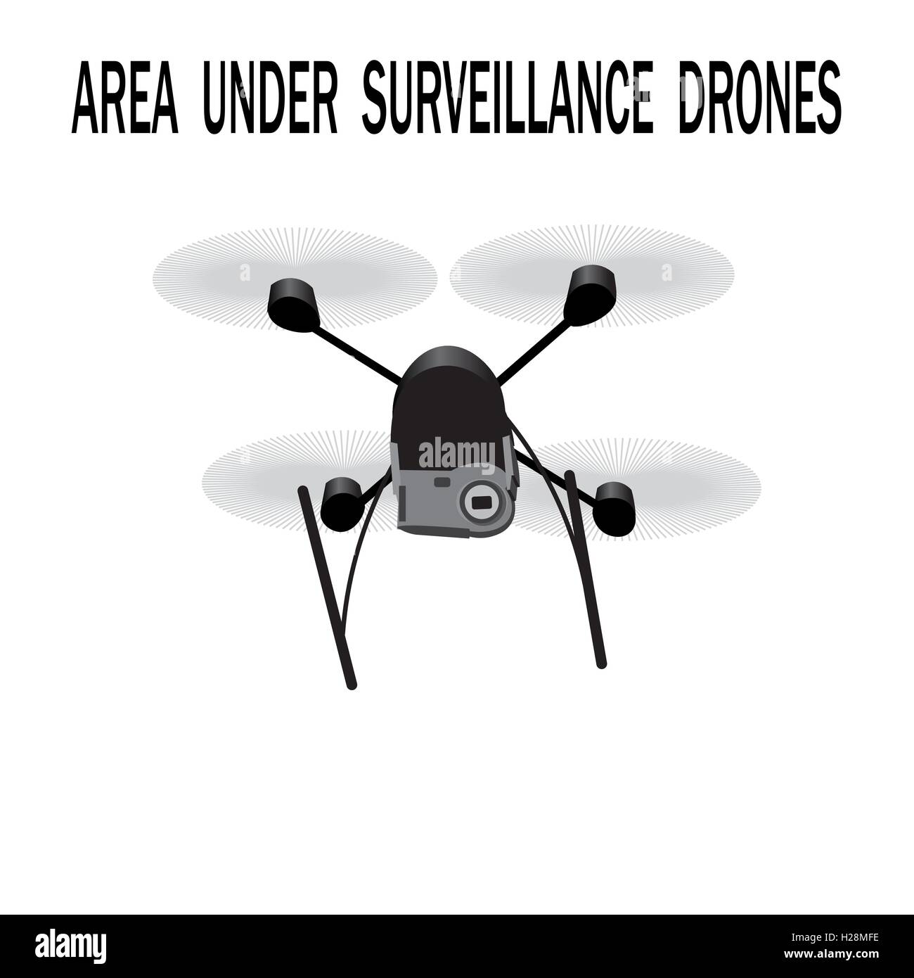 Aerial drone image Stock Vector Images - Alamy