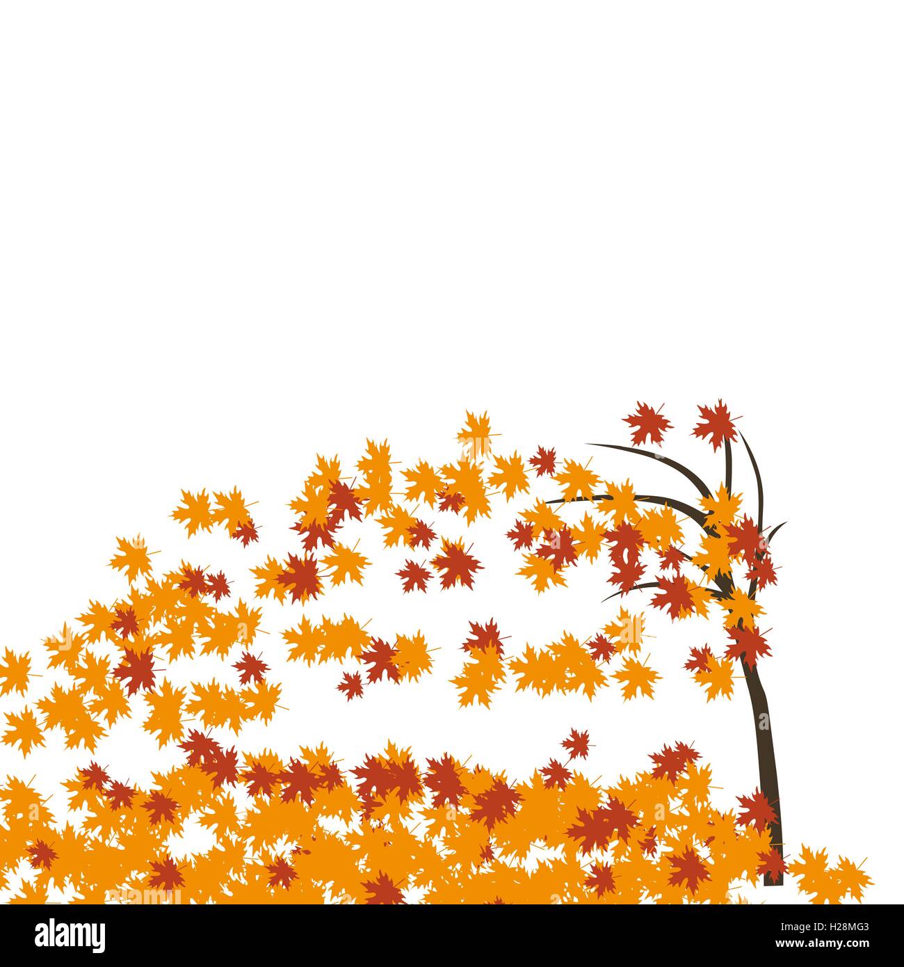 Fallen beauty Stock Vector Images - Alamy