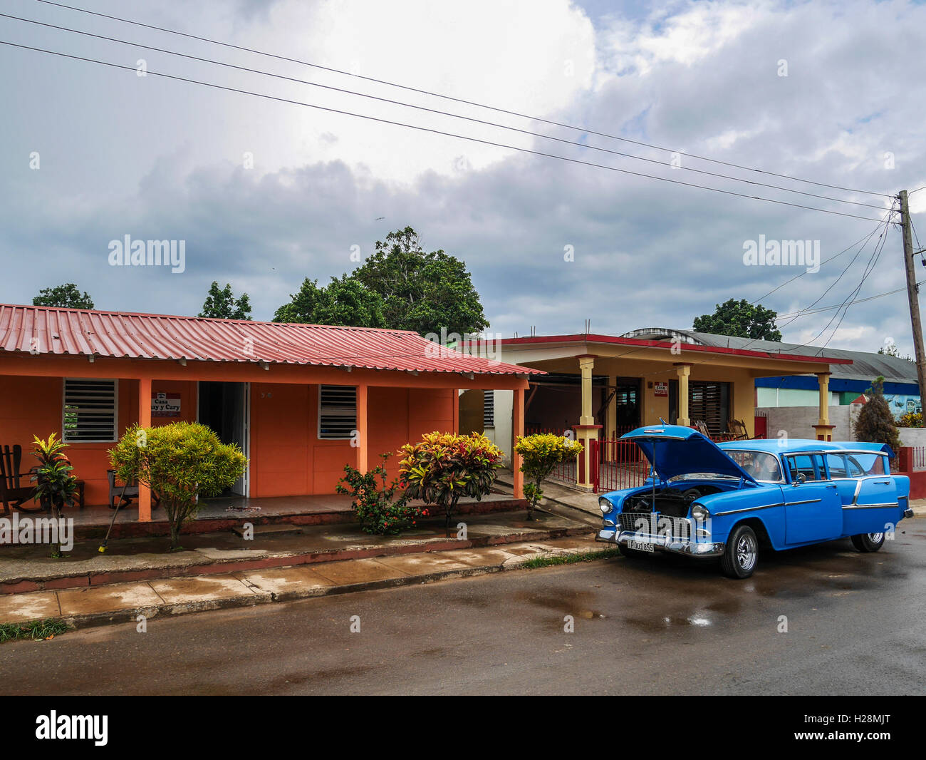 Small colorful houses Stock Photo - Alamy