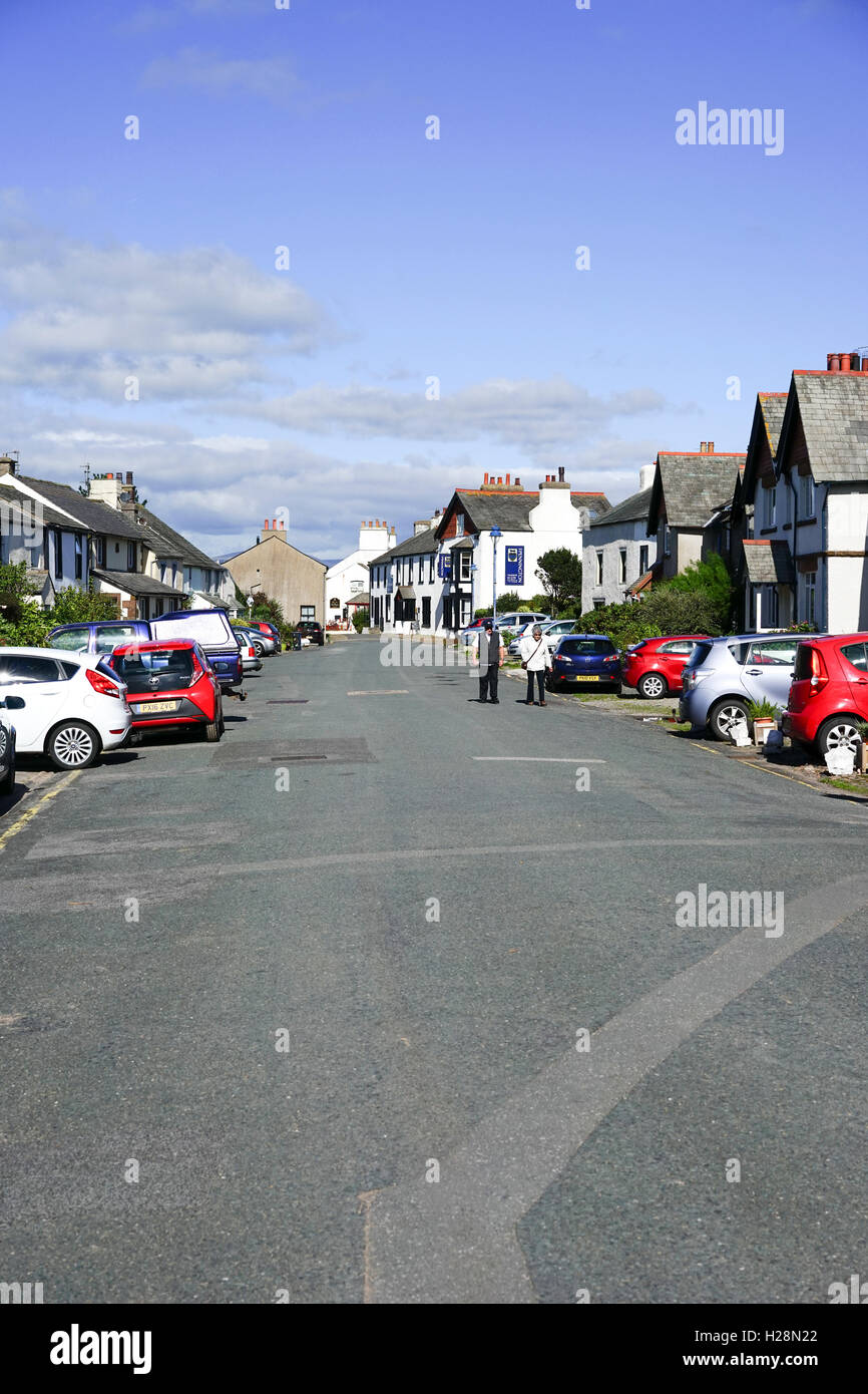 Ravenglass village main street,Ravenglass,Cumbria,England,UK Stock ...