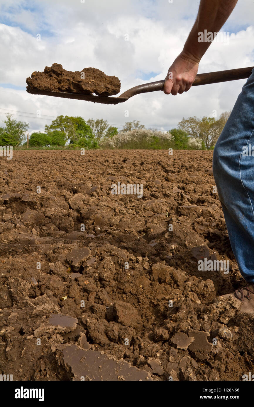 Digger soil farm hi-res stock photography and images - Alamy