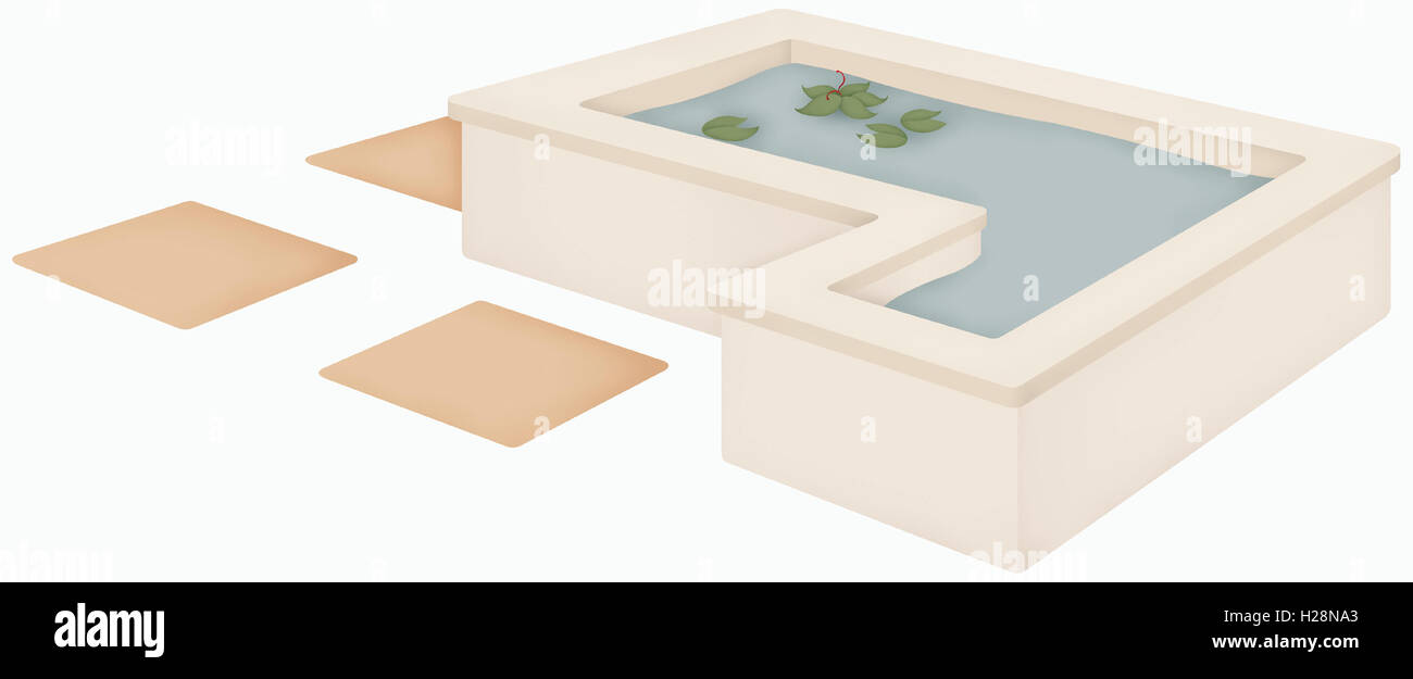 Close-up view of outdoor swimming pool Stock Photo - Alamy