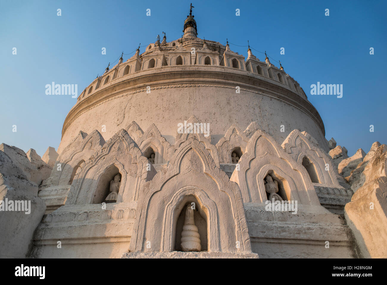 Hsinbyume pagoda, Mingun, Sagaing, Myanmar Stock Photo - Alamy