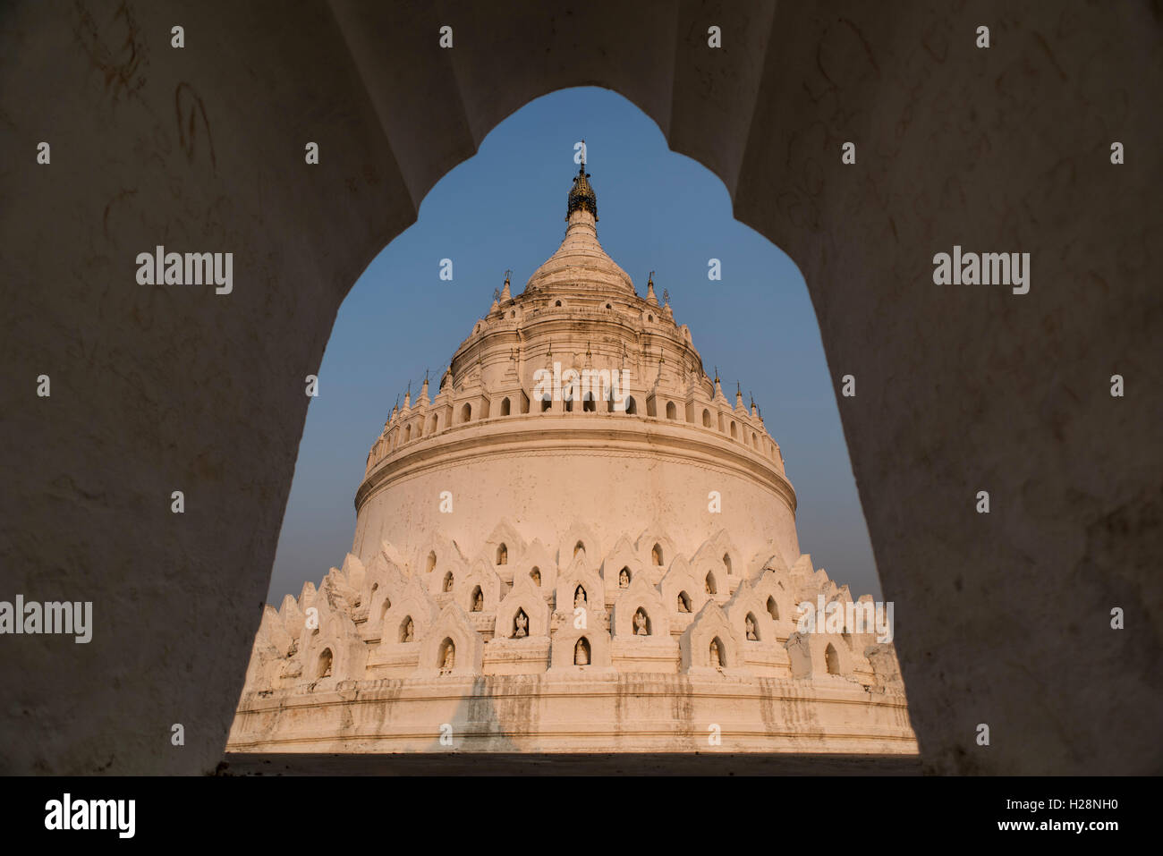 Hsinbyume pagoda, Mingun, Sagaing, Myanmar Stock Photo - Alamy