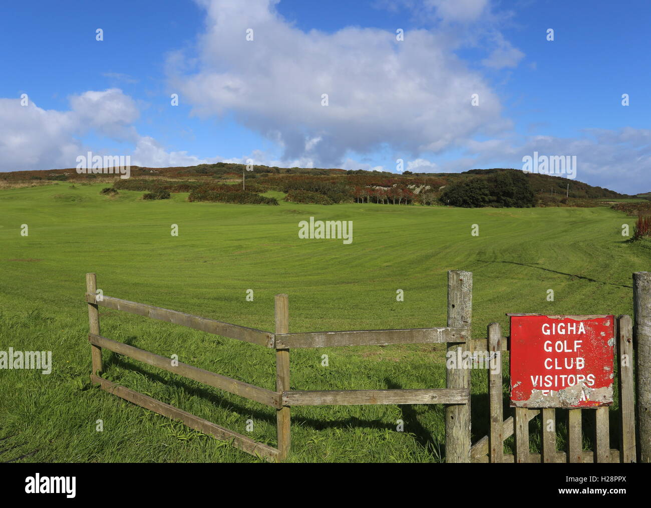 Scottish golf club sign hi-res stock photography and images - Alamy